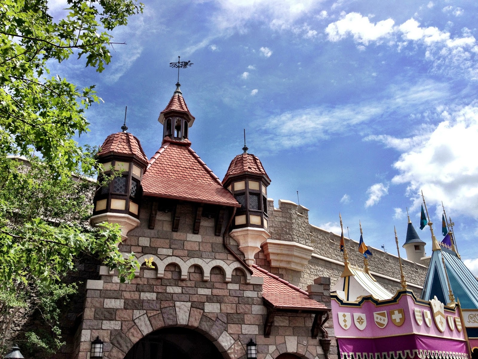 Duckman's Blog: New Fantasyland 'Tangled Tower Area' Updated Photos